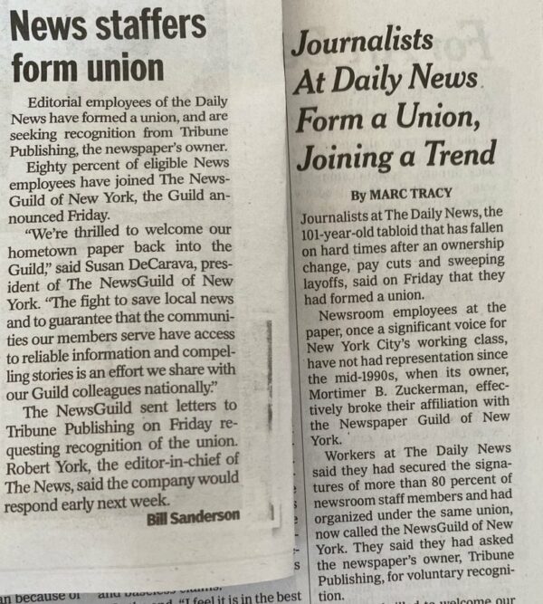 Newsletter: Getting to NewsGuild Strong | The NewsGuild - TNG-CWA